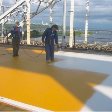 Antykorozyjna farba poliuretanowa do metalu i stali Rayston Silver 1K ...