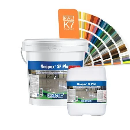 Bezrozpuszczalnikowy epoksyd do posadzek Neotex NEOPOX SF PLUS - TrokenTech