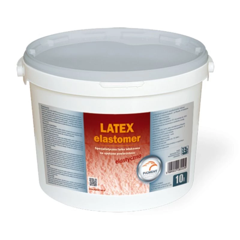 Pigment LATEX ELASTOMER crack-bridging paint - TrokenTech